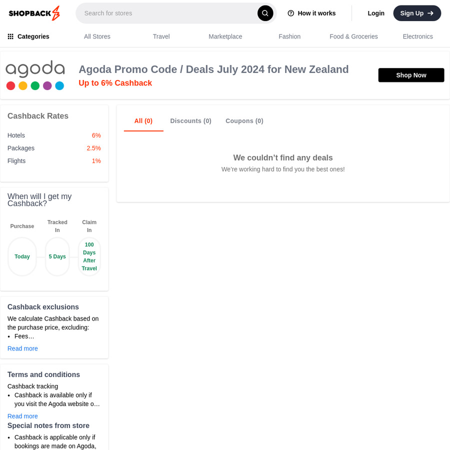 Agoda: 14% Cashback on Hotels & Accomodation + Cashback for Booking.com, Agoda, Expedia & More ...