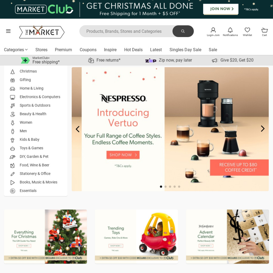 11% off Sitewide @ The Market [Must Have Market Club] - ChoiceCheapies