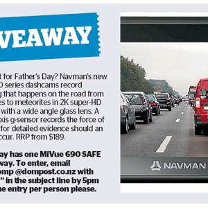 Win a Navman Mivue 600 GPS from The Dominion Post - ChoiceCheapies ...