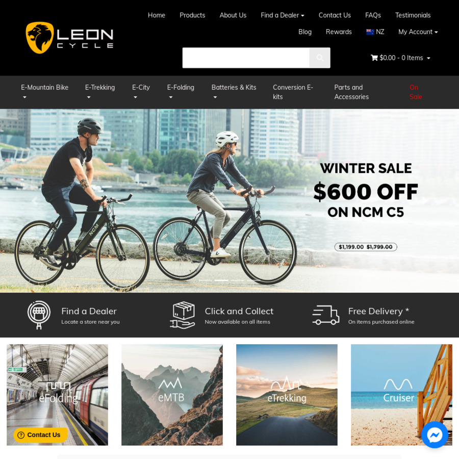 $700 off: FOO F1 $999 (Was $1699), FOO F1 PLUS $1599 (Was $2299) + $0 Delivery @ Leon Cycle NZ ...