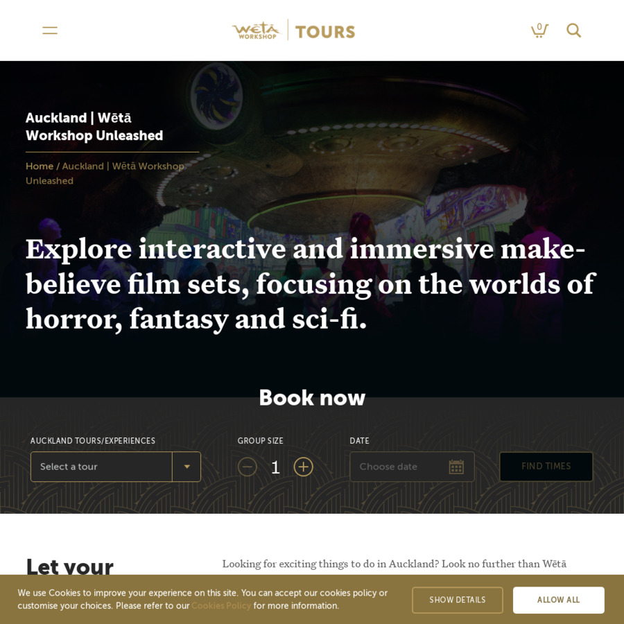 20% off Adult & Child Tour Admission @ Wētā Workshop Unleashed - ChoiceCheapies