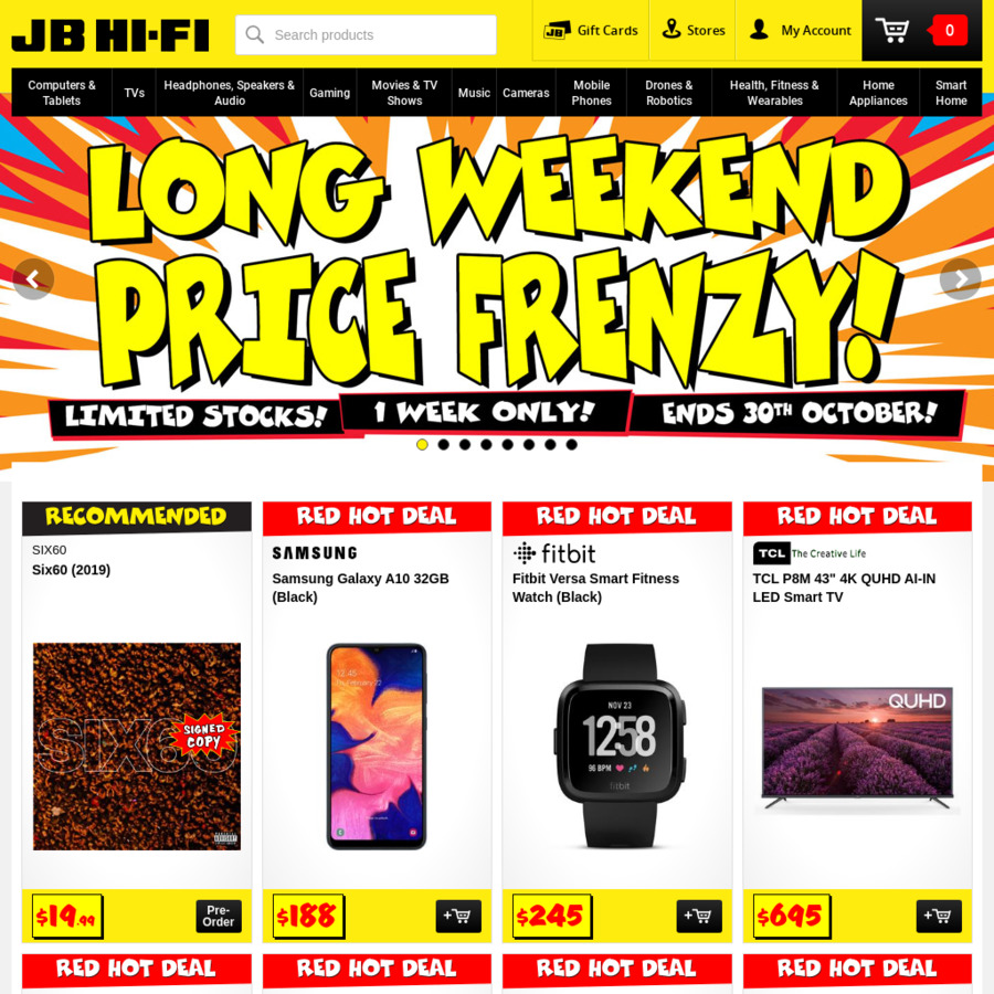 20% off Acer, Asus, HP & Lenovo Laptops @ JB Hi-Fi - ChoiceCheapies