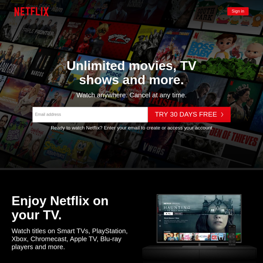 Free 30 Days Subscription for Netflix New Zealand (Streaming TV/Movies ...