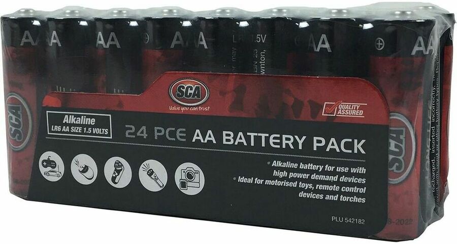 Heavy Duty 24pk Alkaline Batteries: AAA/AA $5 (Was $10) | SCA Hacksaw ...