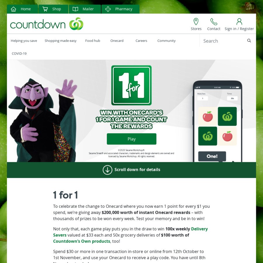 Free 1for1 Countdown Code - ChoiceCheapies