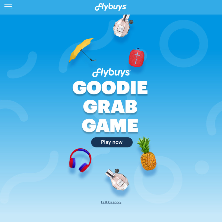 Play "Flybuys Goodie Grab Game", Win One of 100 Prizes of 500 Flybuys ...