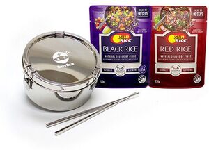 Win 1 of 3 Prizes of SunRice Black & Red Microwave Rice + Set of ...