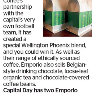 Win 1 of 2 Emporio Coffee Prize Packs from The Dominion Post ...