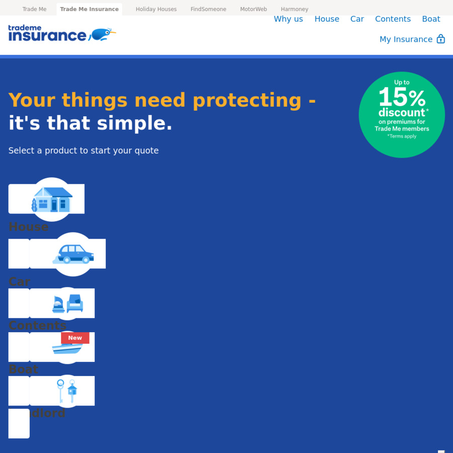 $50 Discount Code (from Tower Insurance) @ Trade Me Insurance ...