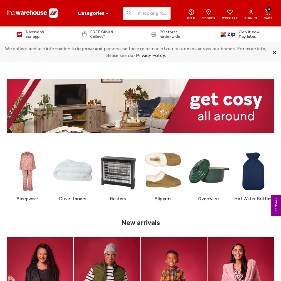 Free Shipping @ The Warehouse - ChoiceCheapies