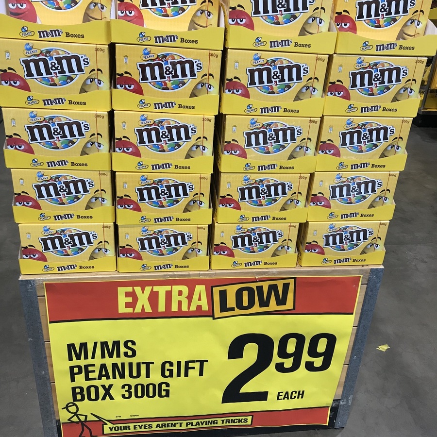M&M Peanut 300g Box $2.99 @ Pak n Save - ChoiceCheapies