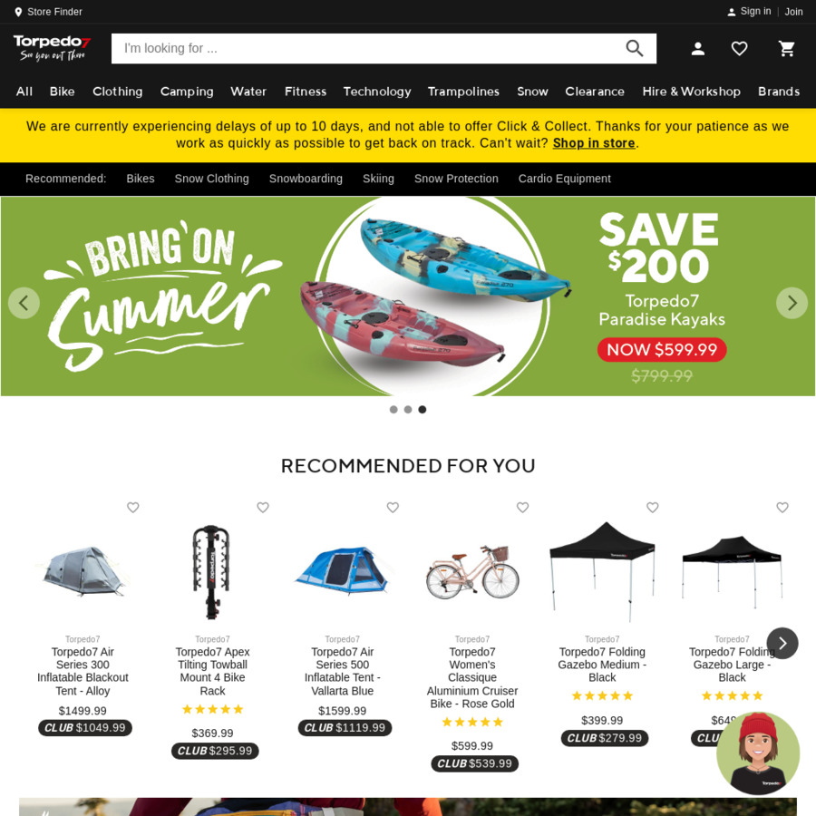 Updated Synergy NZ Code @ Torpedo7 - ChoiceCheapies