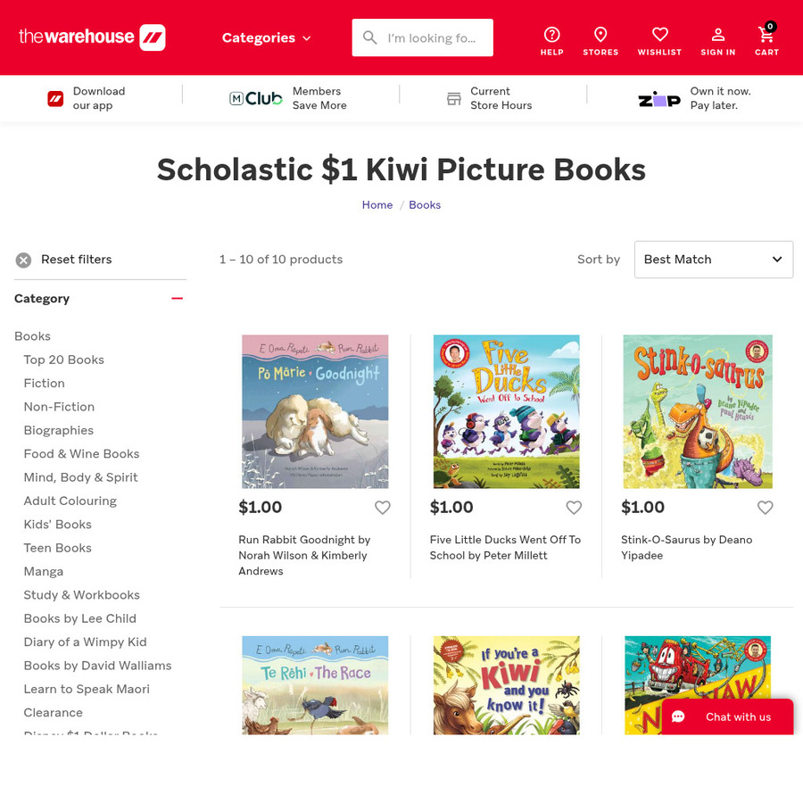 Kiwi Classic Kids Books $1 (RRP $20) + Shipping ($0 C&C/ in-Store ...