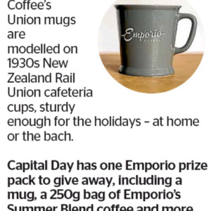 Win a Emporio Coffee Prize Pack from The Dominion Post - ChoiceCheapies ...