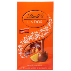 Lindt Lindor Orange Milk Chocolates 123g $2.79 @ PAK’n SAVE, Lower Hutt ...
