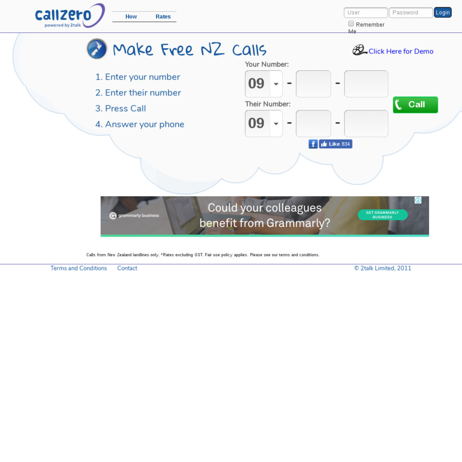 Free Calls To Any NZ Landline Number From Any Other NZ Landline Number Free Calls To Any NZ Landline Number From Any Other NZ Landline Number