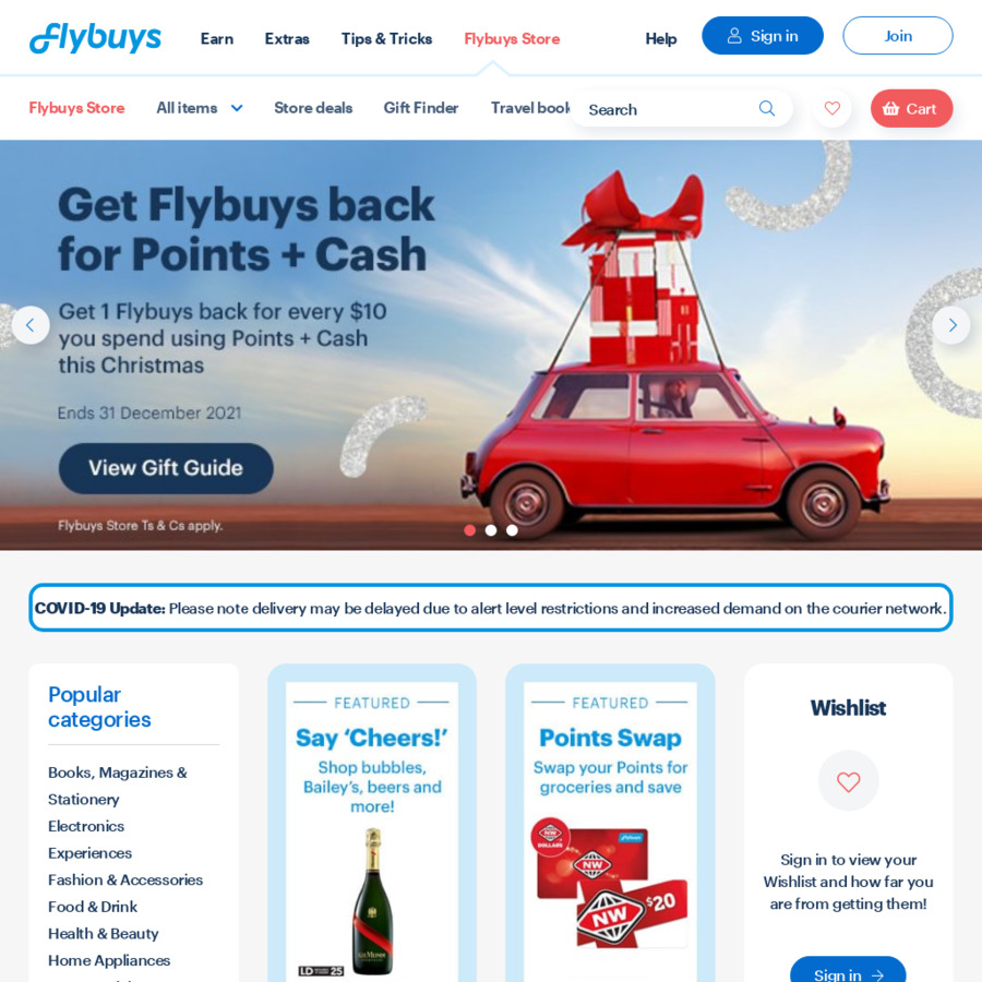 20% off your Purchase on Flybuys Store - ChoiceCheapies