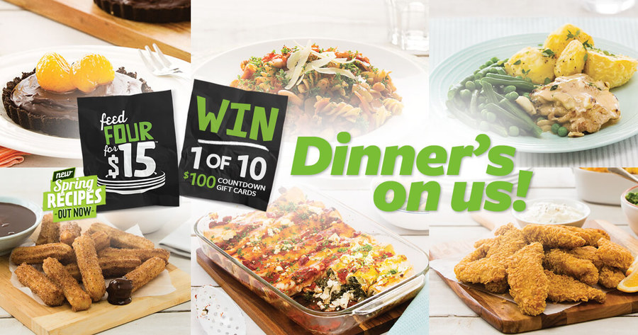 Win 1 of 10 $100 Countdown Gift Cards - ChoiceCheapies Competitions