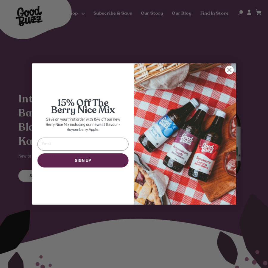 25% off Any Purchase @ Good Buzz Kombucha - ChoiceCheapies