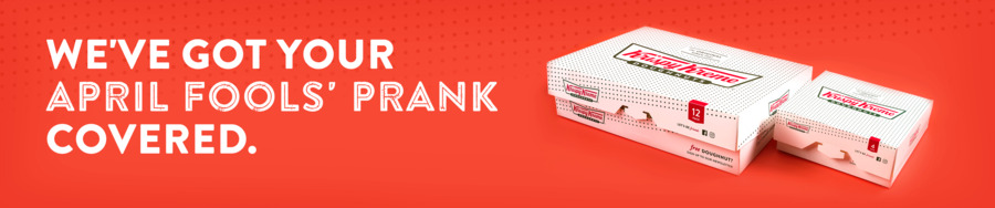Win 1 of 20 Prank Kits @ Krispy Kreme - ChoiceCheapies Competitions
