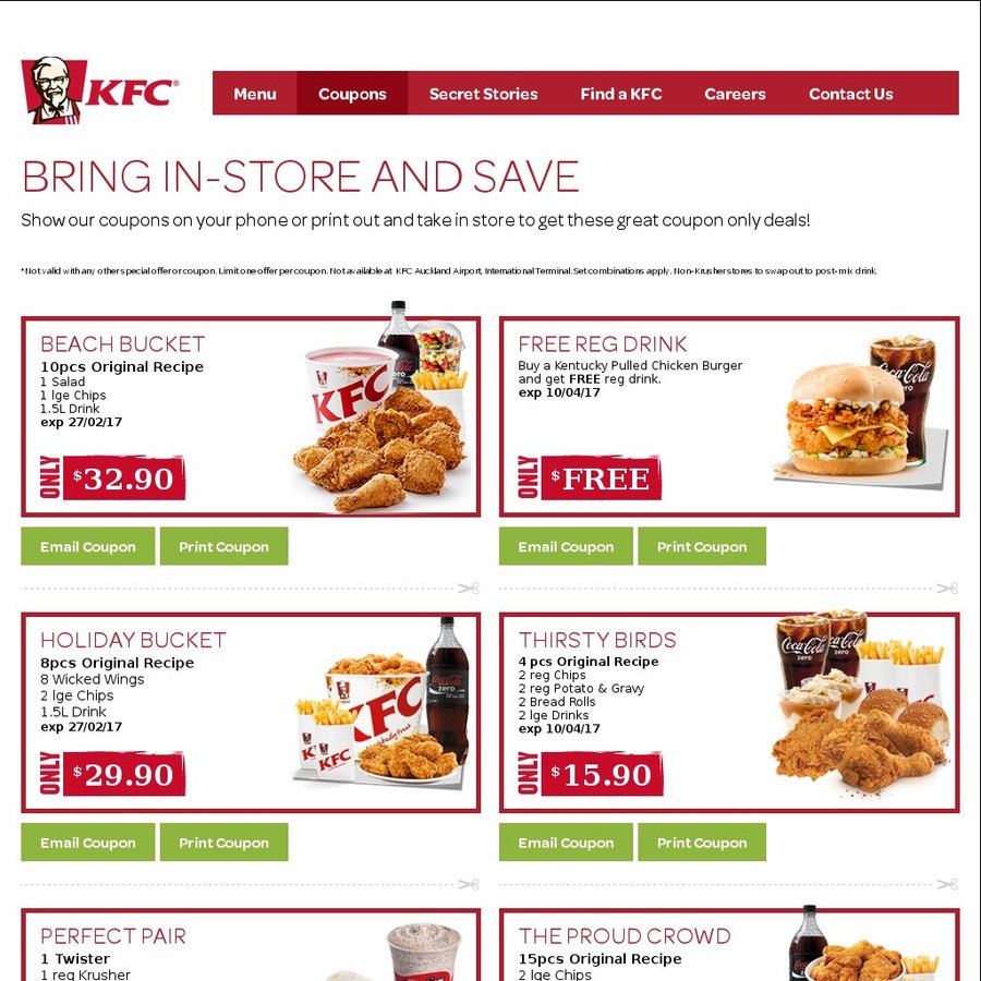 KFC February Coupons: Free Reg Drink with Kentucky Pulled Chicken ...