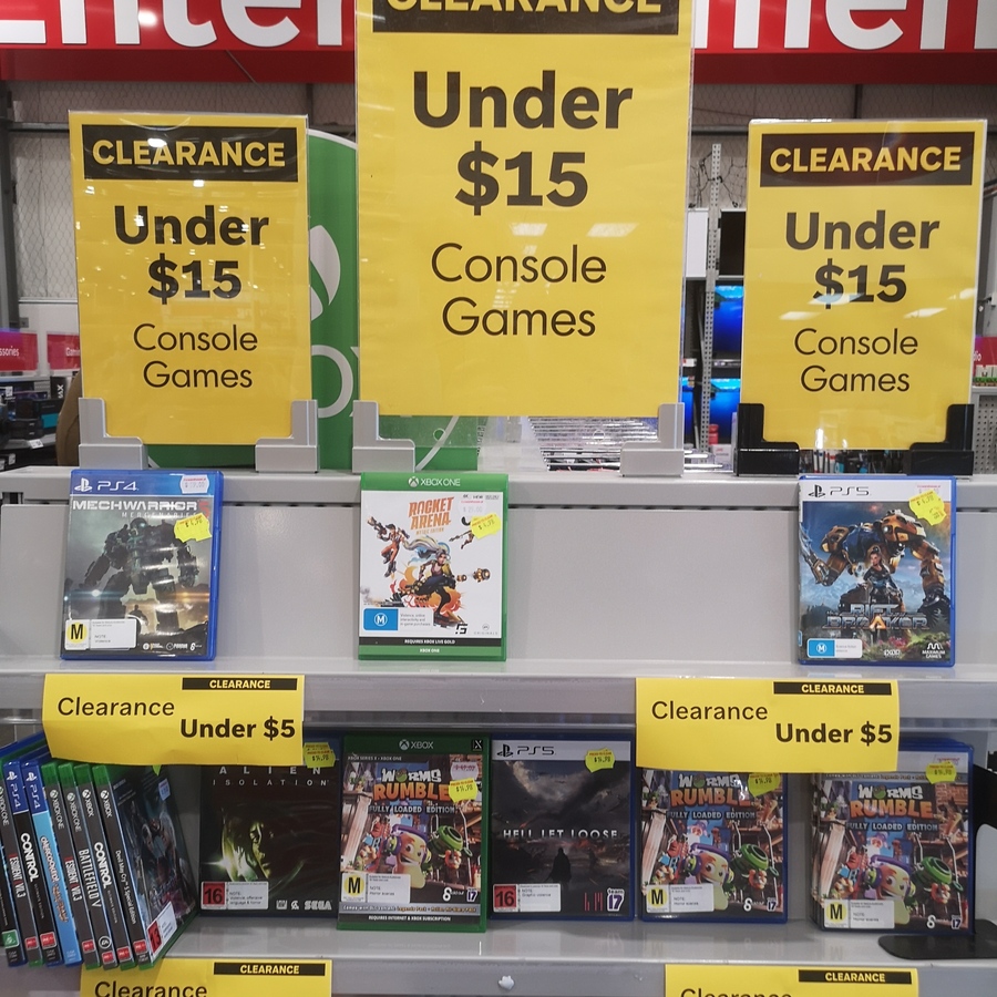 [PS4/PS5/XBO/XSX] Clearance Games ($4.98 MechWarrior 5, $14.98 Devil ...