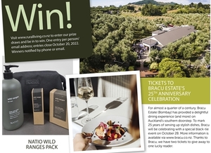 Win tickets to Bracu Estate's 25th celebration; Natio Wild Ranges pack ...