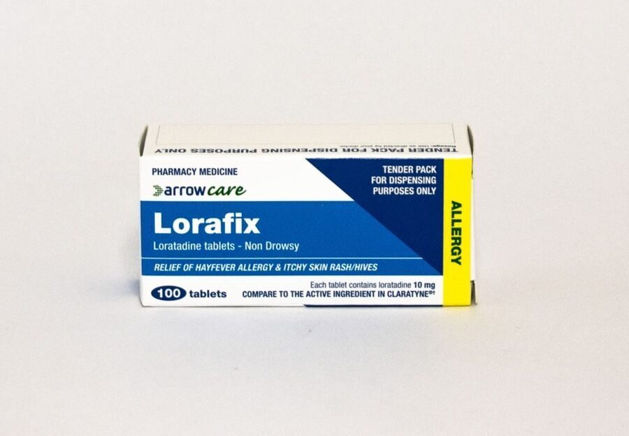 Loratadine Lorafix Allergy 100 Tablets $5 (Was $9.99) + $4.90 Shipping ...