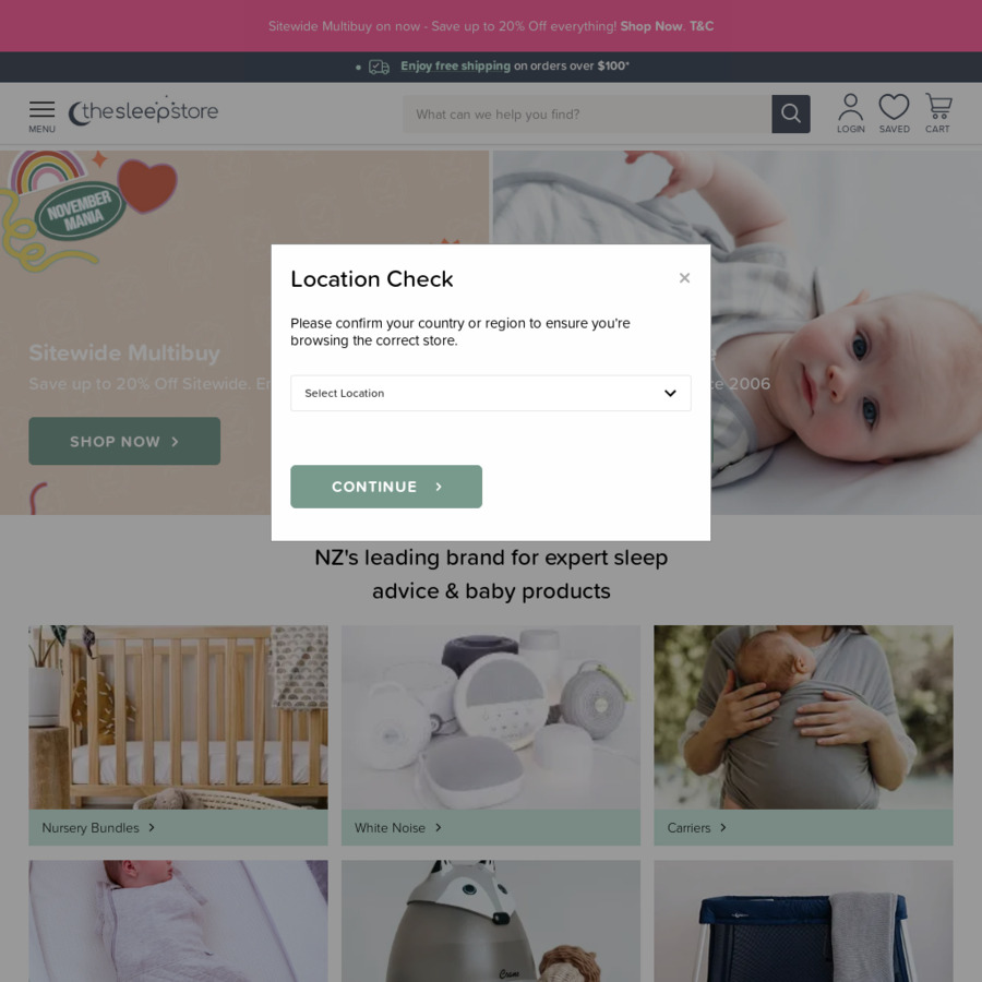 Buy Any 4 Full Price Items and Save 20% @ The Sleep Store (Sleep Points ...