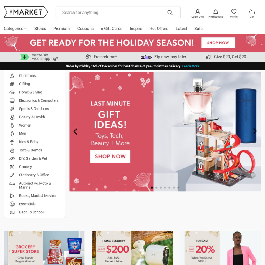 $5 off Minimum $50 Spend @ The Market (Requires MarketClub, Exclusions ...