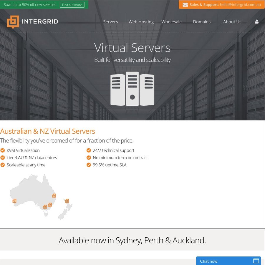 $8 VPS in Auckland, Sydney or Perth (60% off) @ Intergrid - ChoiceCheapies