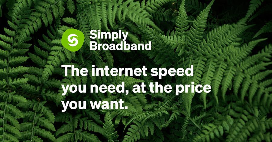 Sign up to Simply Broadband, Receive Up to $250 Bill Credit (Over 12 ...