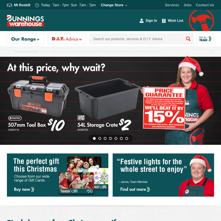 Tactix Tool Box 507mm $10, Storage Crate $2 at Bunnings - ChoiceCheapies