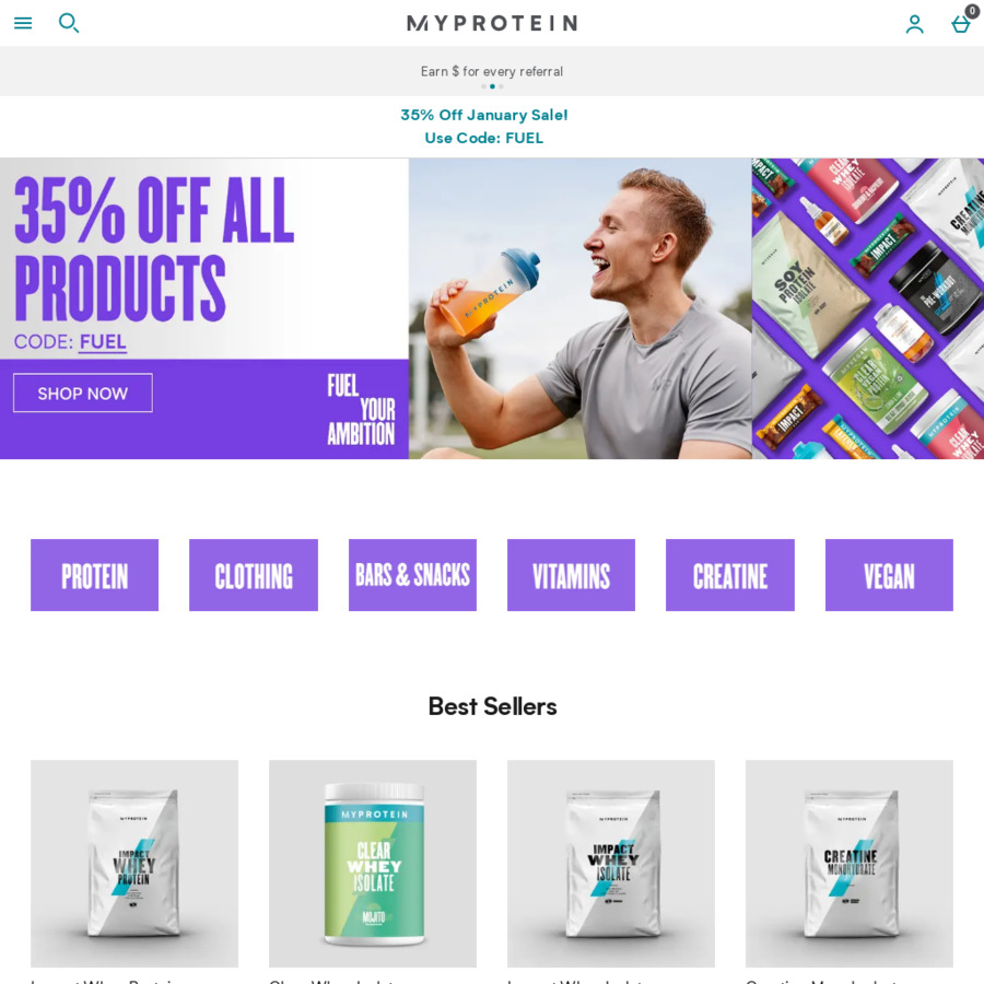40% off Almost Everything + Free Delivery over $150 Spend @ Myprotein ...