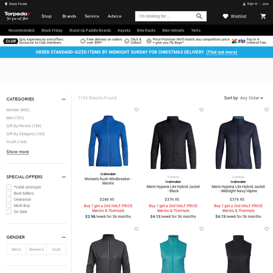 Select Discounts on Apparel @ Torpedo7 - ChoiceCheapies