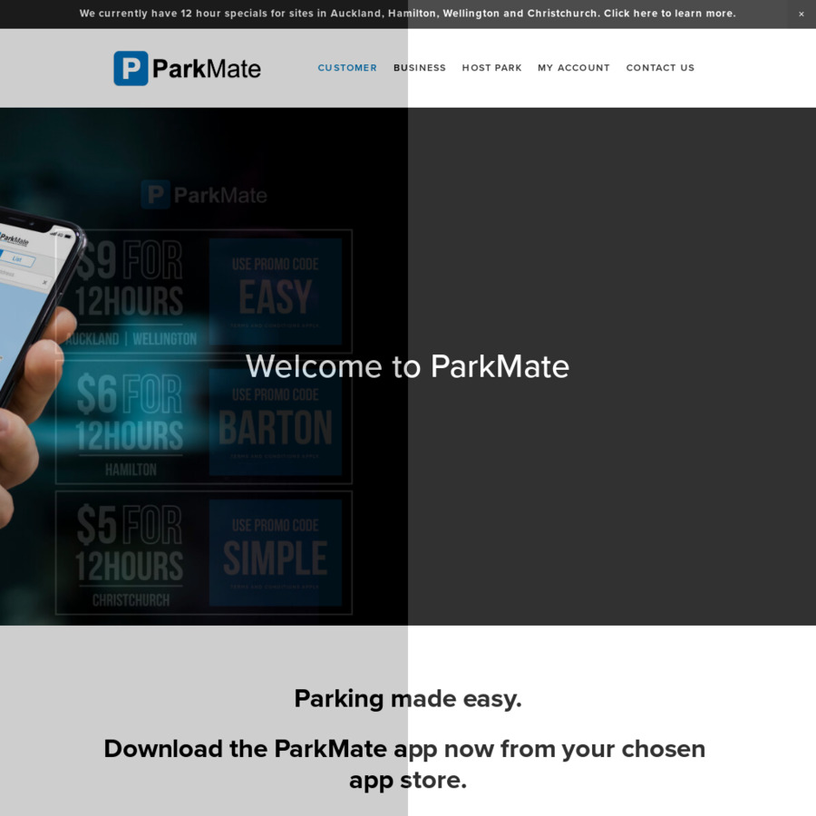 $10 Free ParkMate Credit (Possibly Auckland Only) - ChoiceCheapies