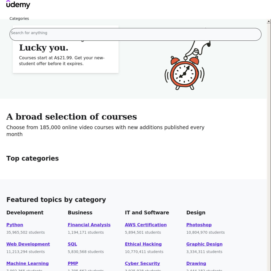 $0 Udemy Courses: Systeme io, JavaScript, Python, Quantum Computing ...