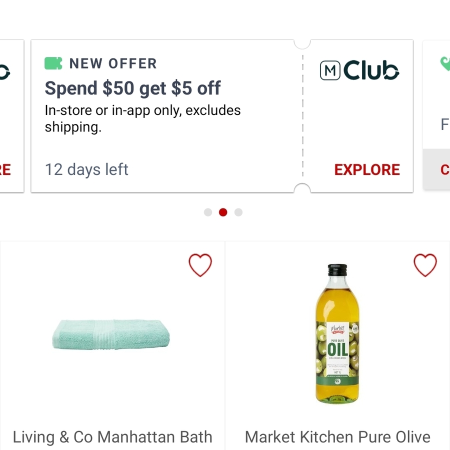 $5 off $50 Spend @ The Warehouse App (MarketClub Required) - ChoiceCheapies