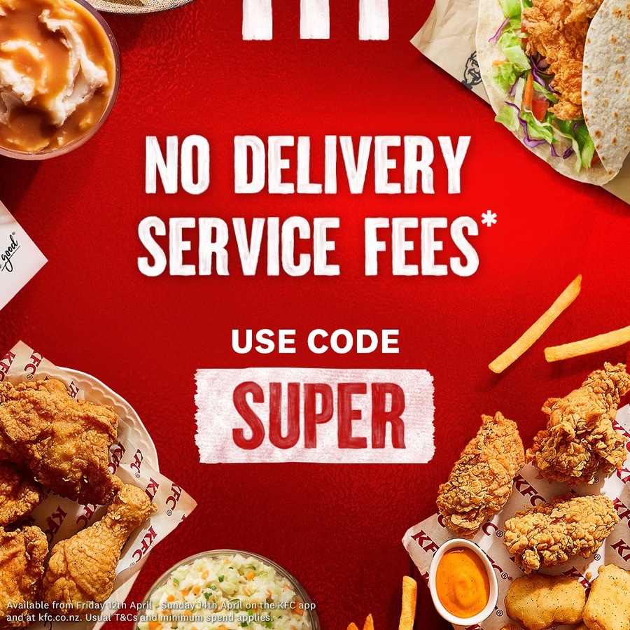Free Delivery This Weekend at KFC - ChoiceCheapies