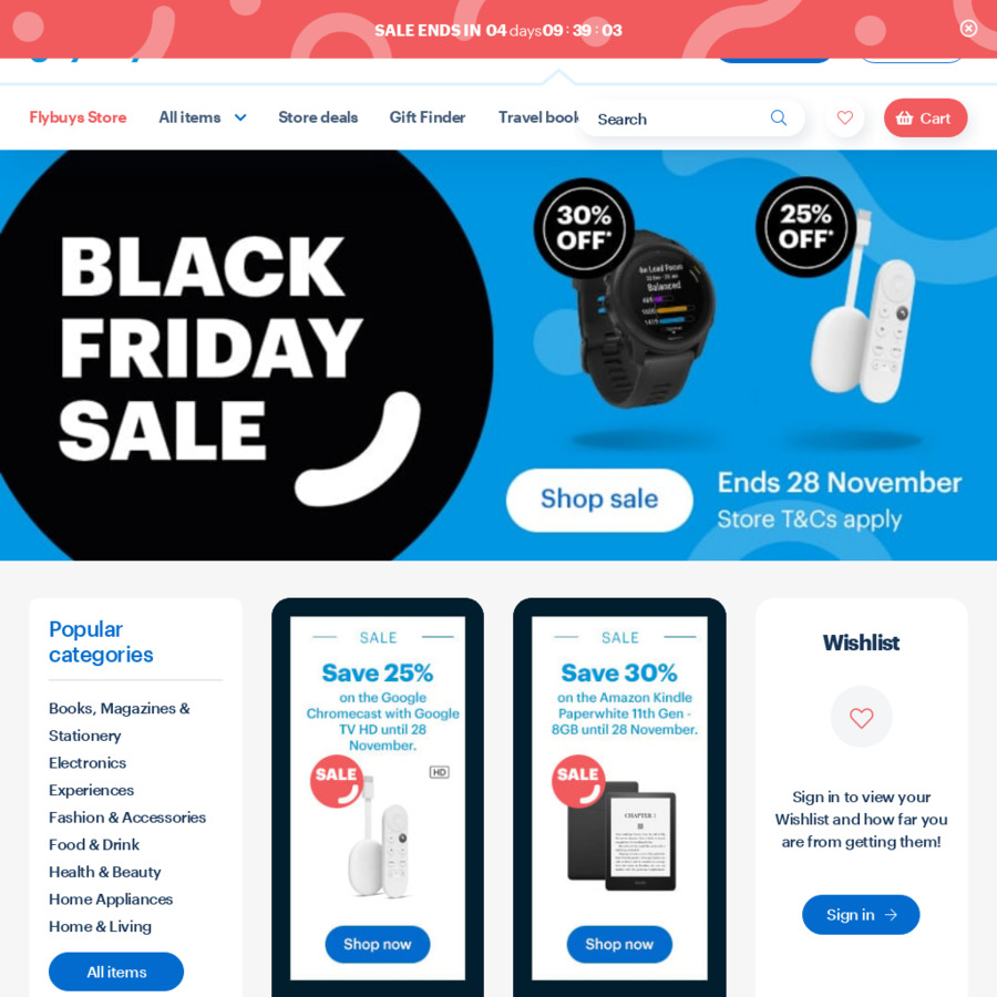 50 Flybuys Points off a 250+ Point Purchase @ Flybuys - ChoiceCheapies