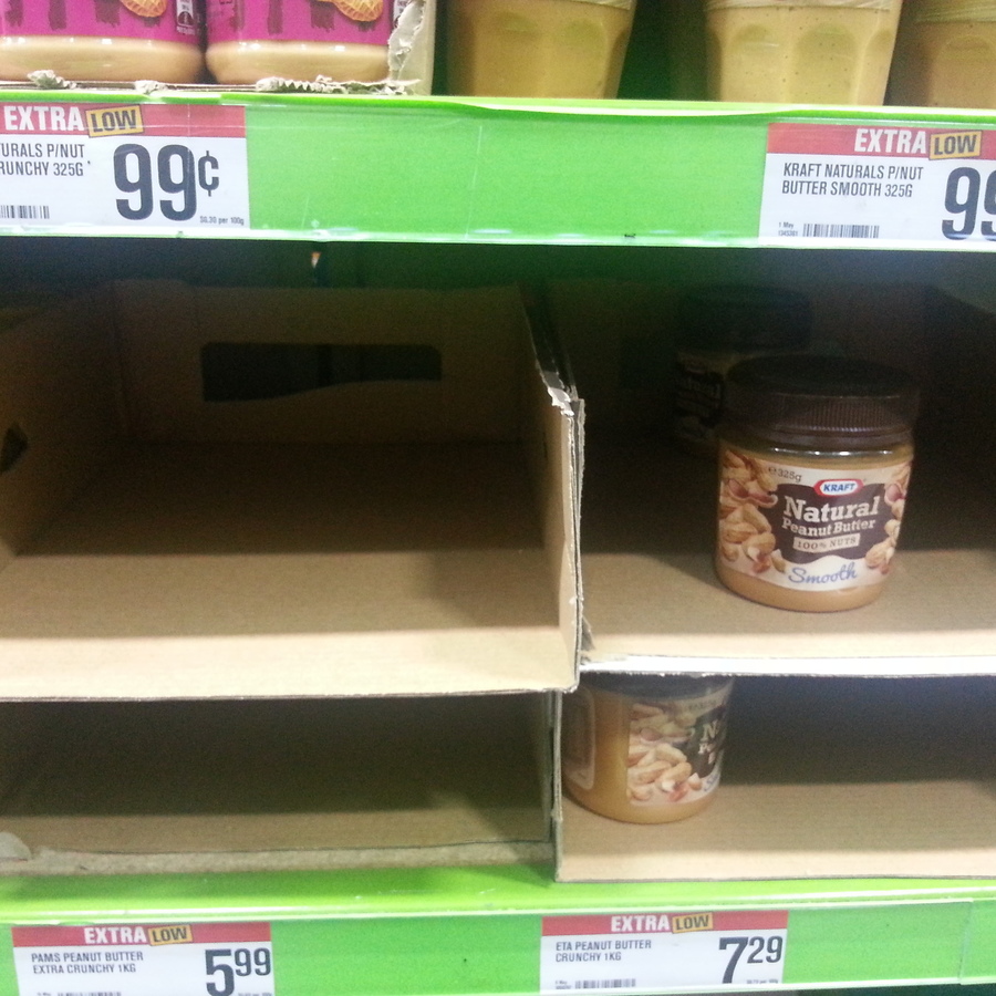 Kraft Natural Peanut Butter - $0.99 at Pak N Save - ChoiceCheapies