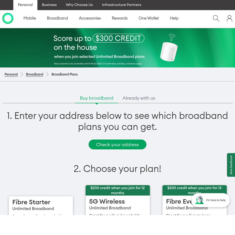 Get $300 Credit w/ Unlimited Fibre Max Plan on 12 Month Contract ($111 ...