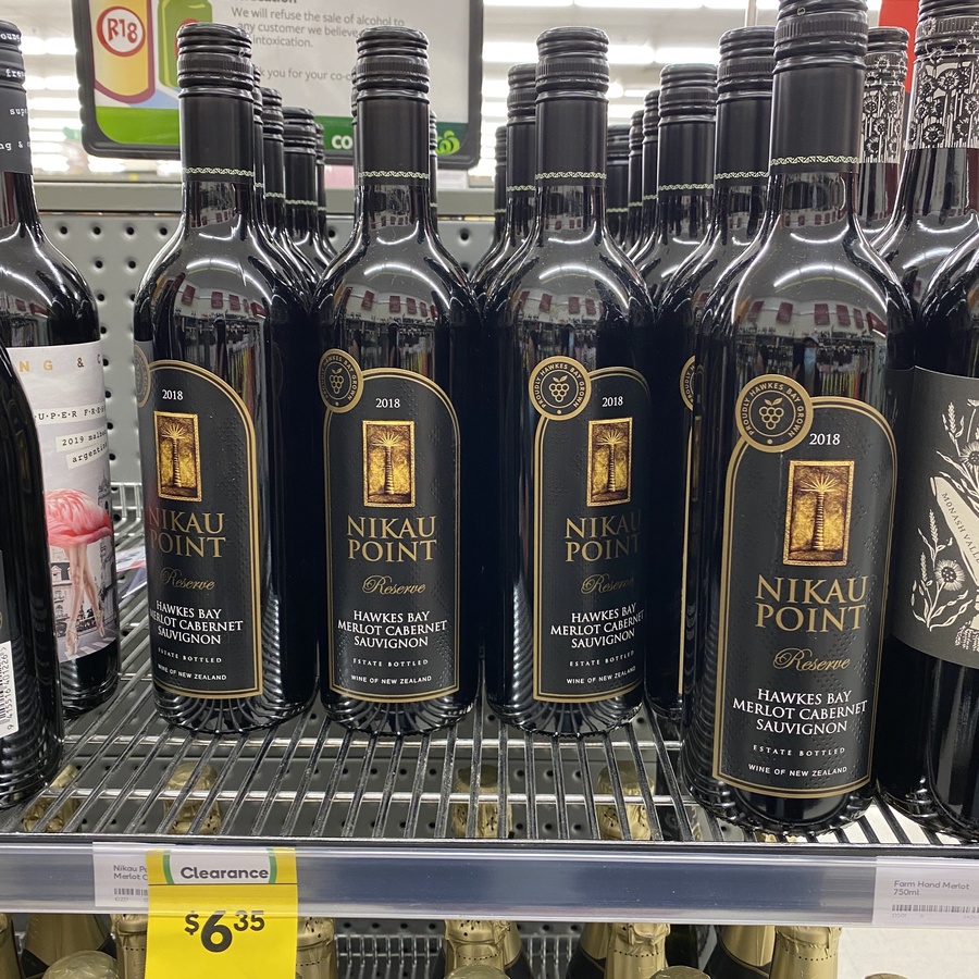 Nikau Point Reserve Merlot Cabernet Sauvignon $6.35 (Instore Clearance ...