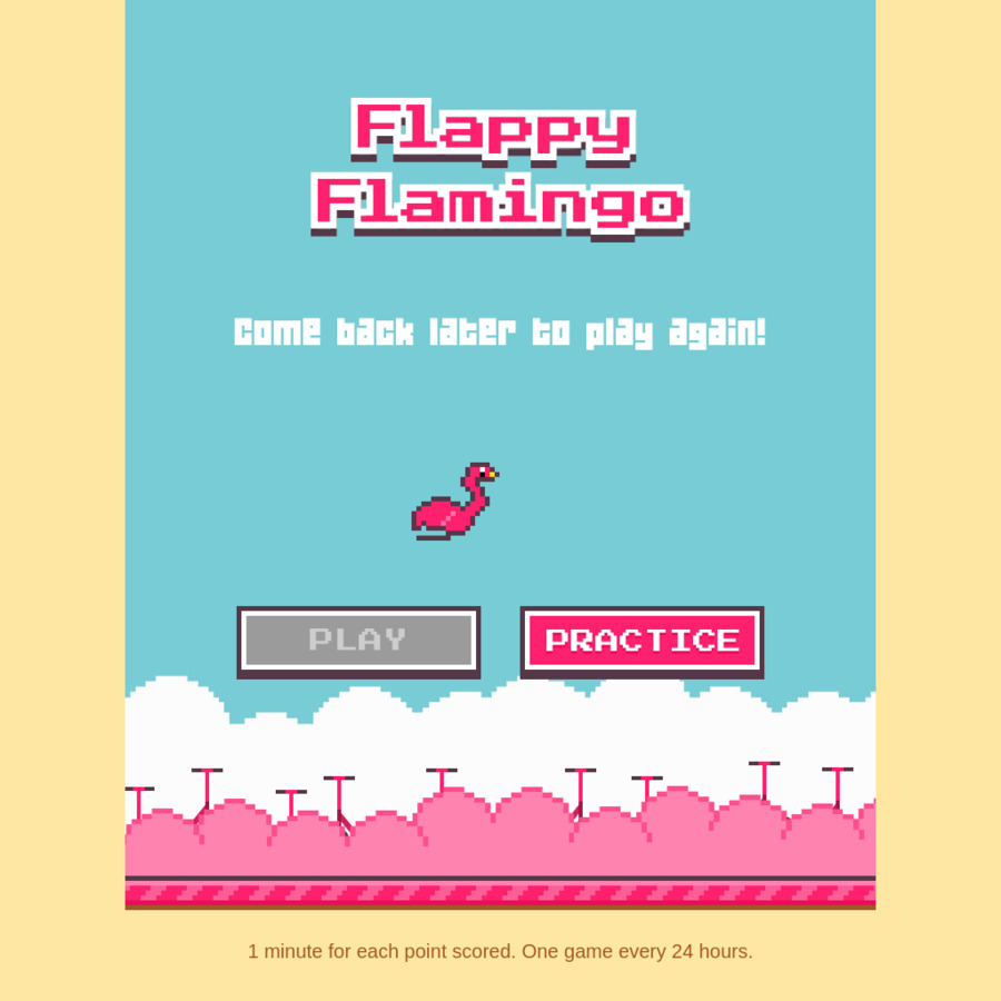 [Free] Play Flappy Flamingo to Win Free Flamingo Scooters Minutes ...