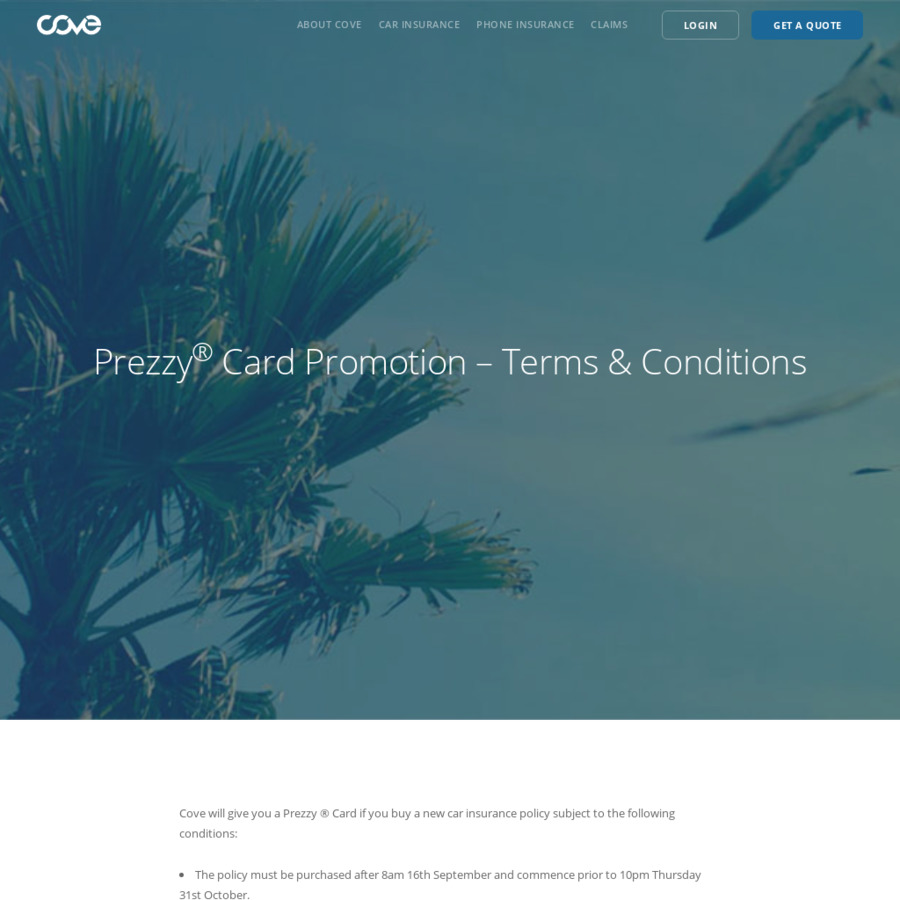 $50 Prezzy Card with New Car Insurance Policy + 1 Month Free Insurance ...