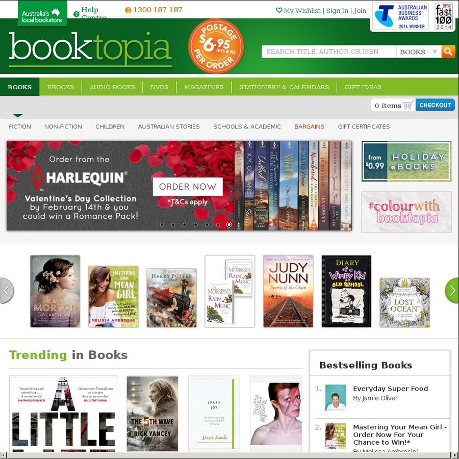 Booktopia - Free Shipping until 27th Jan 2016 - ChoiceCheapies
