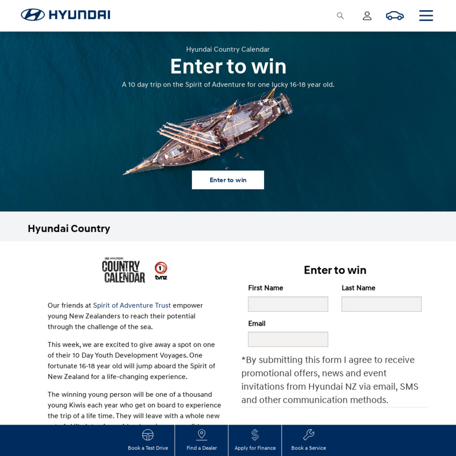 Win a 10 Day Trip on The Spirit of Adventure for One Lucky 16-18 Year ...