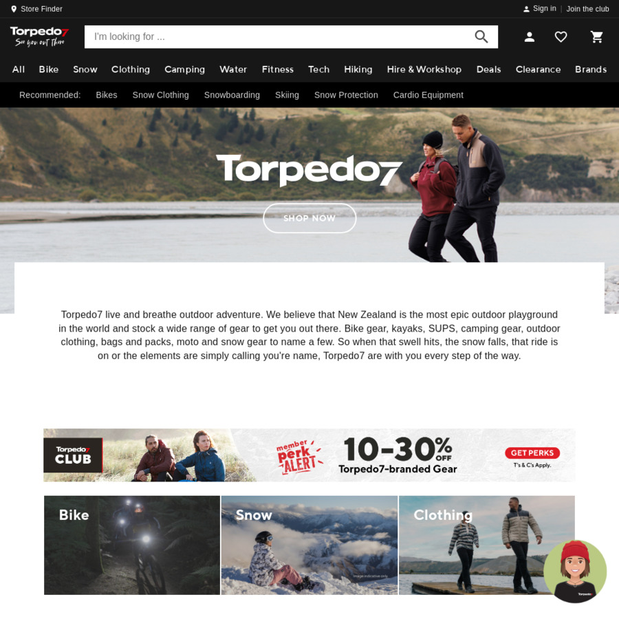 AA Members: 20% off Torpedo7-branded Gear, 10% off All Other Brands ...