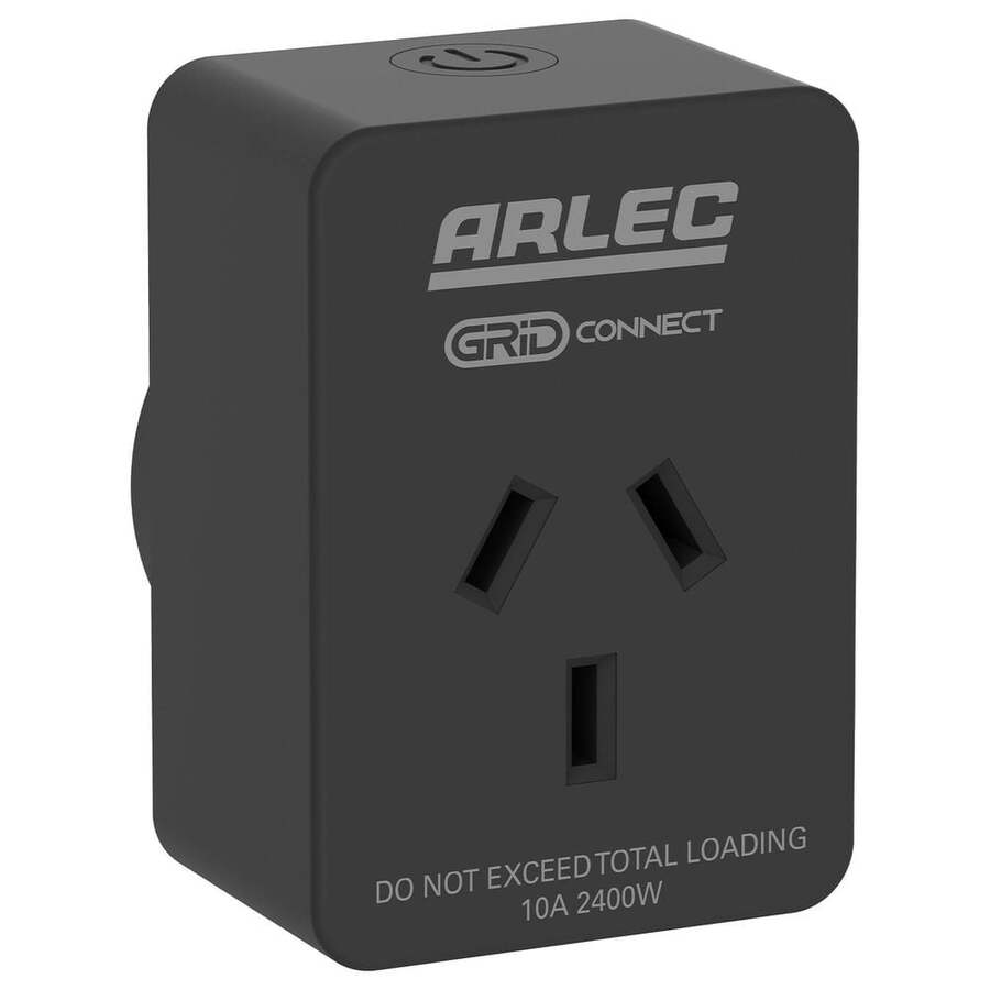 Arlec Grid Connect Smart Plug with Energy Meter - 2 Pack $20 ($19 with ...
