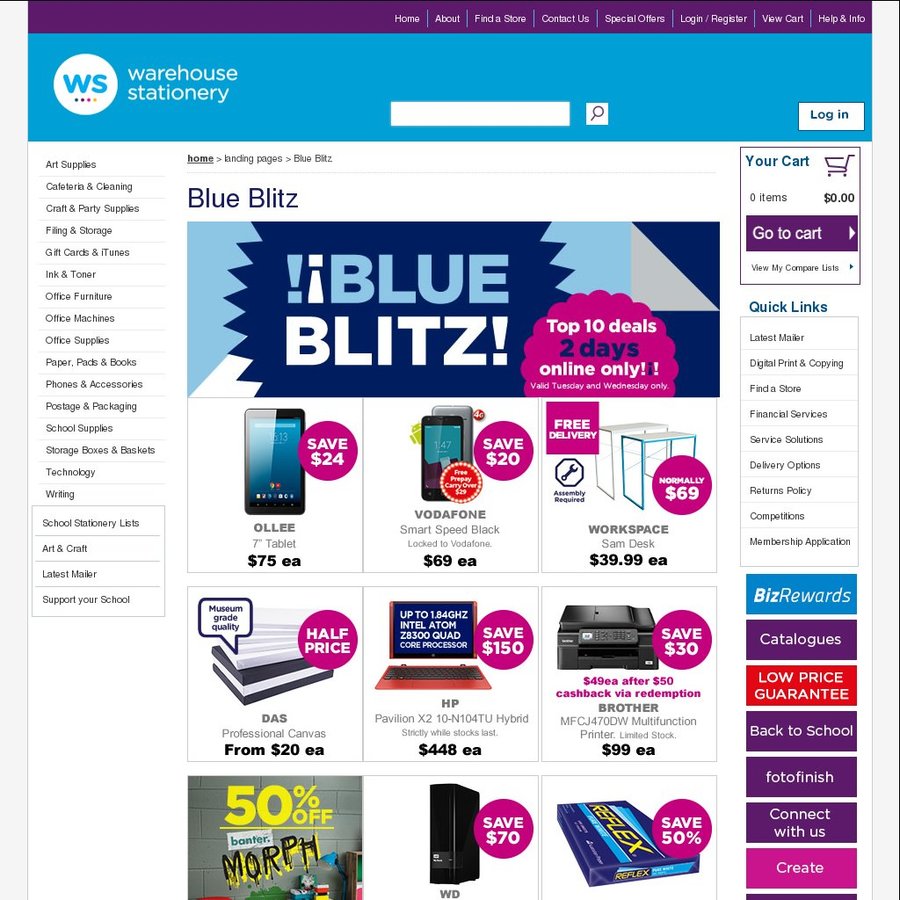 Ollee 7" MB709Q5 Android Tablet $75 (Save $24), Vodafone Smart Speed ...